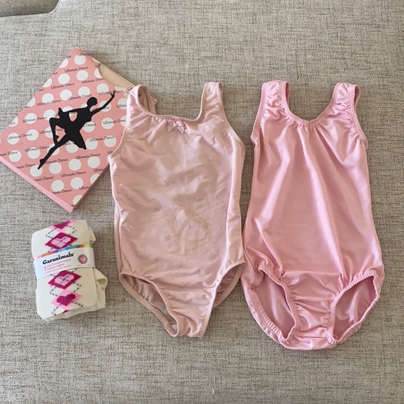Matching Sets | Leotard And Tights Pink Ballet Set | Poshmark